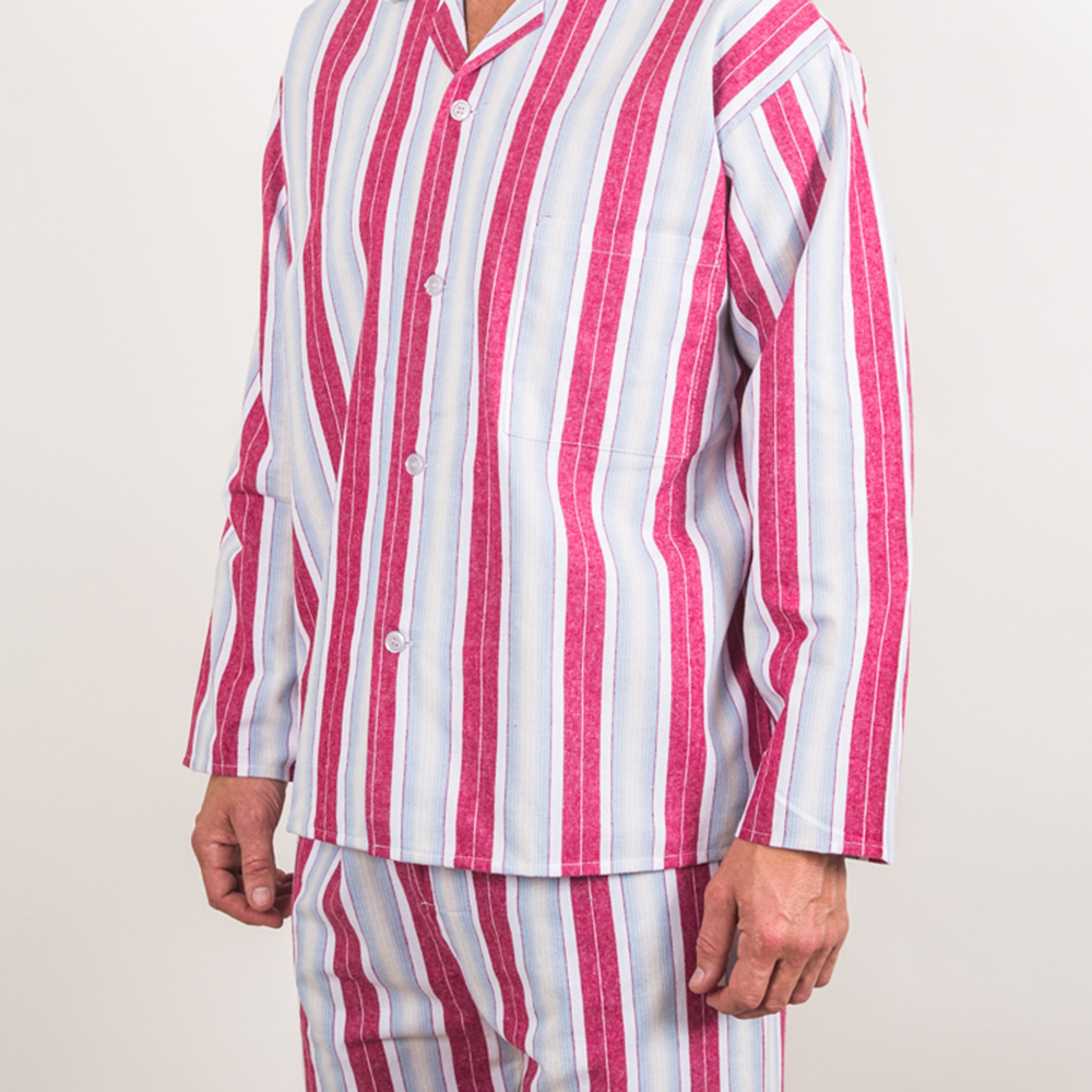 Somax Stripe Flannel Pyjama - Men's Pyjamas
